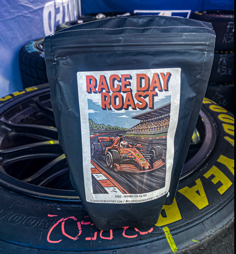 Motorsport & F1 Coffee | Clubhouse Roastery